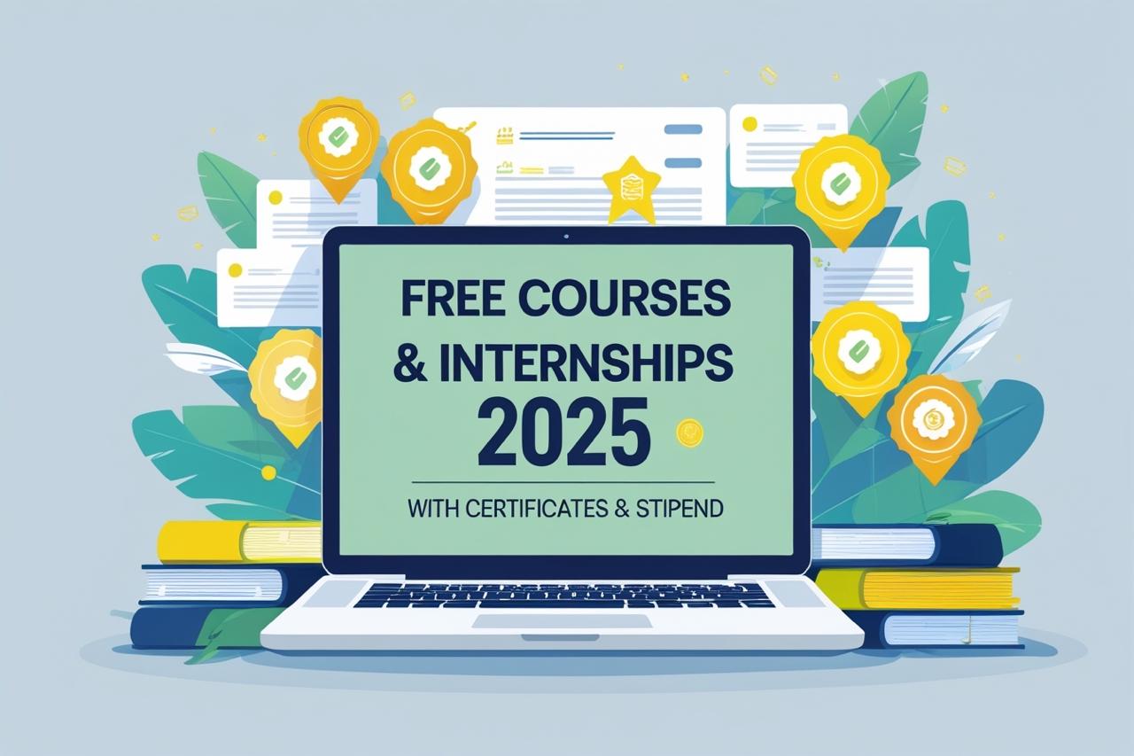Top Free Courses & Internships with Certifications in 2025 – Learn ...